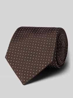 HUGO BOSS Krawatte aus reiner Seide mit Allover-Muster Modell ONE