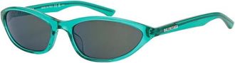 Balenciaga Sonnenbrille - - Accessories - Damen - Gr&uuml;n - 59 MM