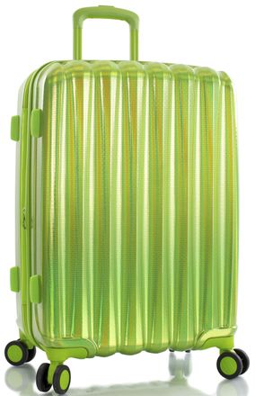 Heys Hartschalen-Trolley HEYS Astro, verschiedene Gr&ouml;&szlig;en und Farben, Gr. B/H/T: 44cm x 66cm x 26cm 68 l, gr&uuml;n, Polycarbonat-Verbundwerkstoff, festlich, Kof