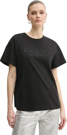Twinset Damen, Oberteile, Schwarzk, XSGr&ouml;&szlig;e