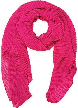 styleBREAKER Écharpe pour femmes avec surface finement plissée, légère et élégante, offrant un look sophistiqué avec des plis fluides, polyvalente, douce et confor