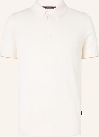 Windsor Windsor. Strick-Poloshirt Cashmilo weiss