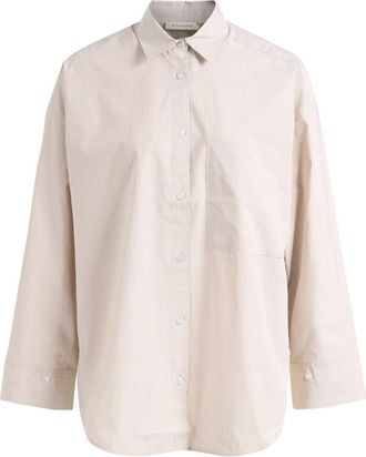 By Malene Birger Femme, Blouses et Chemises, Beige, Taille: 40 FR Derris Shirt