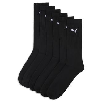 Puma Kurze Crew-Socken Unisex (3er-Pack), Kleidung, Schwarz, 35-38