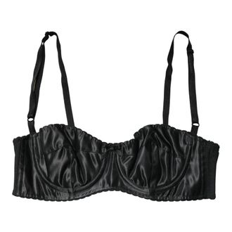 Dolce & Gabbana Femme, Sous-v&ecirc;tements, Noir, Taille: 40 FR Soutien-gorge balconnet &agrave; armatures semi-rembourr&eacute;