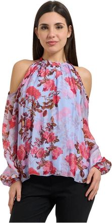 Fracomina Femme, Blouses et Chemises, Multicolore, Taille: 40 FR Top Regular