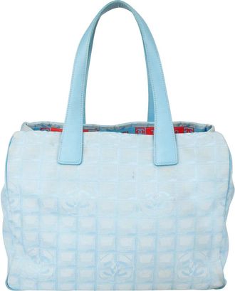 Chanel Crossbody Bags - Chanel Travel Line Monogram Handbag - Gr. unisize - in Blau - f&uuml;r Damen