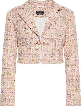 Faina Kurzblazer Damen Rosa Mehrfarbig