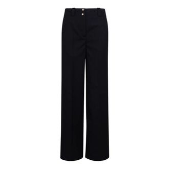 Moncler Wide Hosen - - Trousers - Damen - Schwarzk - XS