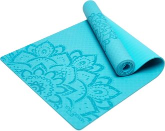 Yoga Design Lab Die Flow Yogamatte | Entwickelt für Unterstützung | Extra-Dick | Reversible | Ideal für Hot Yoga, Power, Vinyasa, Ashtanga & langsame Workouts | Mit T