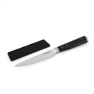 KitchenAid Gourmet 11cm / 4.5 Inch General Purpose Kitchen Knife, Fine-Edge High-Carbon Japanese Steel
