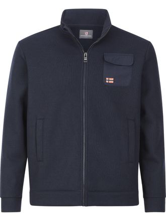 Jan Vanderstorm Herren Sweatjacke Halstrom dunkelblau, 64/66