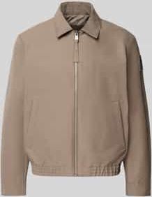 Marc O'Polo Regular Fit Blouson mit Label Patch - Marc OPolo &times; DFB Travel Collection
