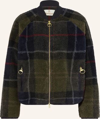 Barbour Teddyfell-Jacke gruen