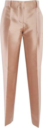 Alberta Ferretti Femme, Pantalons, Beige, Taille: 38 FR Pantalone