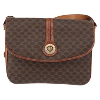 Celine Sac bandouli&egrave;re Macadam Pre-owned - Femme - Pre-owned - Brun - Taille: ONE Size