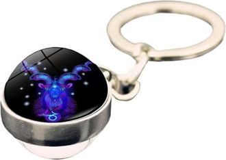 Generic Sac, cl&eacute;, Constellation Mackpack Decoration | Ornement de voiture suspendu d&eacute;coratif dans lobscurit&eacute; pour la d&eacute;coration de sac &agrave; dos cl&eacute;, Capricorne, 