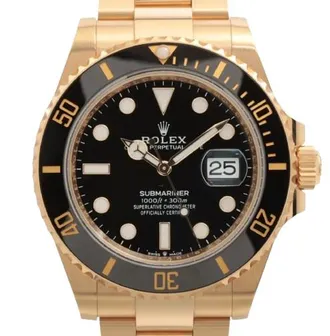 Rolex Yellow Gold Submariner Rolex Size M