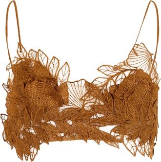 Alberta Ferretti Femme, Tops, Brun, Taille: 42 FR Bras