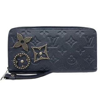 Louis Vuitton Portefeuille Long Monogram Empreinte Pre-owned - Femme - Pre-owned - Noir - Taille: ONE Size