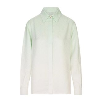 Casablanca Femme, Blouses et Chemises, Vert, Taille: 38 FR Casablanca Chemises Green