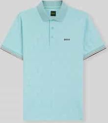 HUGO BOSS Slim Fit Poloshirt mit Tennisball-Pr&auml;gung Modell PL_TOC GAME1