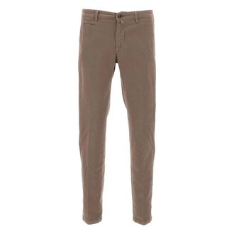 BRIGLIA 1949 Klassische Braune Chinos Slim Fit - - Trousers - Herren - Braun - S