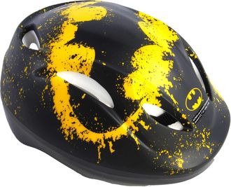 Volare Batman Fahrradhelm Kinder | Fahrrad Zubeh&ouml;r | Outdoor Spielzeug | Gr. 52-56 cm | DC Comics | Helm | ab 3 Jahre | Superhelden