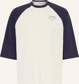 Gymshark Gymshark Oversize-Shirt Retro Collegiate Mit 3/4-Arm weiss