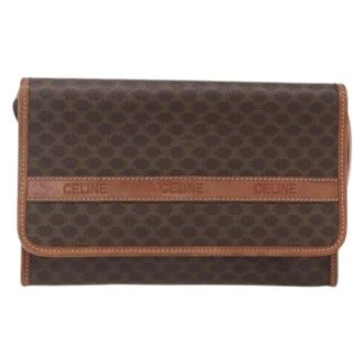 Celine Sac bandouli&egrave;re Vintage Pre-owned - Femme - Pre-owned - Brun - Taille: ONE Size
