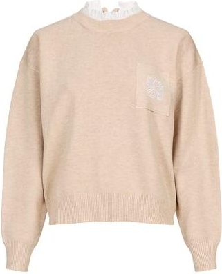 Suncoo Pull droit col victorien