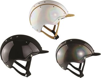 CASCO Reithelm APART flip Flop-Weiss M (54-58cm)