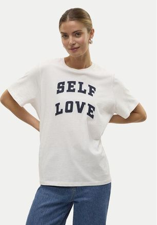 Vero Moda T-Shirt Halle 10321318 Weiß Loose Fit