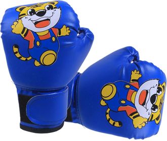Generic Thai Handschuhe f&uuml;r Kinder, Kickboxhandschuhe f&uuml;r Kinder, atmungsaktiver Handschuh mit Cartoon-Muster aus PU-Leder, Trainings-Boxhandschuhe, Boxhandsc