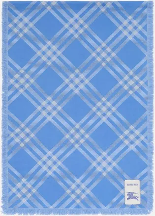 Burberry &Eacute;charpe large en laine et soie Check