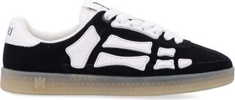 Amiri Low-Top Sneaker - Pacific Bones Womens Suede Sneakers - Gr. 36 (EU) - in Schwarz - f&uuml;r Damen