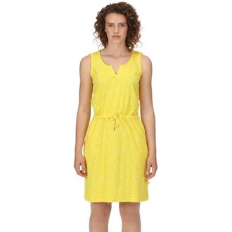 Regatta Damen Fahari Kleid, Mais Gelb Ditsy, 38