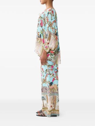 Camilla Womens Sultans And Queens Drawstring-Fastening Trousers Ss26 W