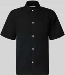 Jack & Jones Regular Fit Freizeithemd mit Strukturmuster Modell MONTAUK