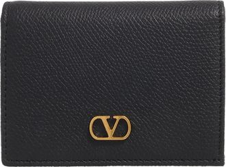 Valentino Garavani Portemonnaie - Flap French Wallet - Gr. unisize - in Schwarz - f&uuml;r Damen