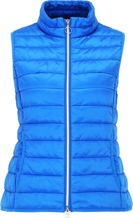 Betty Barclay Damen Steppweste mit Reißverschluss Mittelblau,42