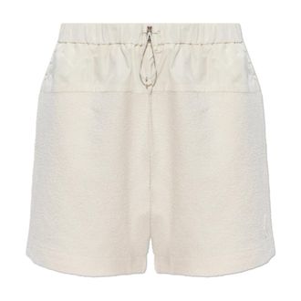 Moncler Shorts mit Logo-Patch - - Shorts - Damen - Beige - S