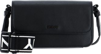 DKNY Damen Winonna Crossbody, Schwarzes Logo Schwarz
