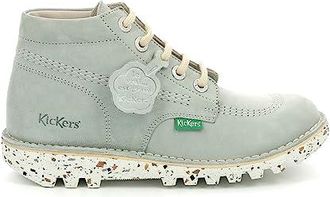Kickers Neorallye, Bottillons Femme, Bleu Clair, 37