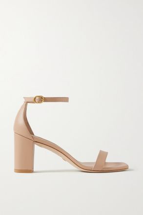 Stuart Weitzman Sandales En Cuir Nudistcurve - Rose