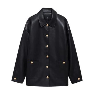 Anine Bing Leather Jackets - - Jackets - Damen - Schwarzk - S