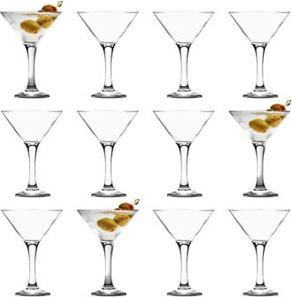 LAV Mutket Martini Brille - 175ml - Pack Von 12