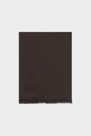 Gerard Darel Foulard imprim&eacute; jacquard en coton et modal - ROSANA - Cinnamon