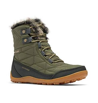 Columbia Minx Shorty III wasserdichte Schneestiefel für Damen, Nori Khaki Ii, 39 EU