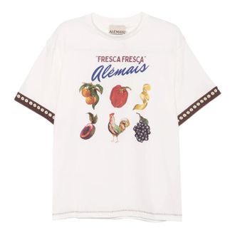 Alemais Femme, Tops, Blanc, Taille: 38 FR Alemais T-shirts et Polos Blanc